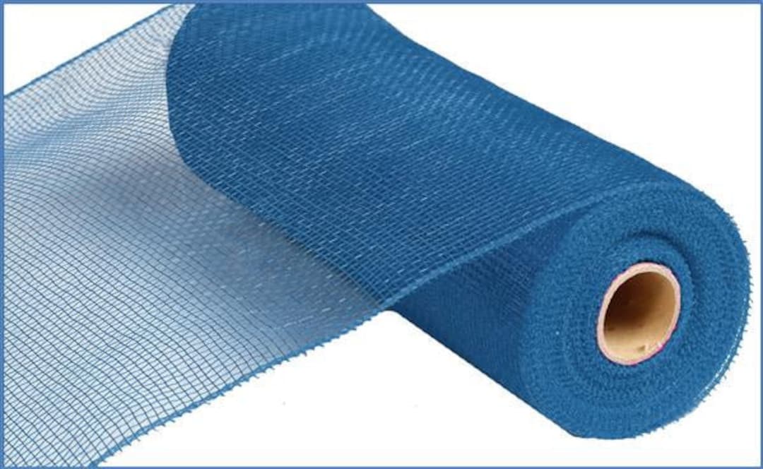 Denim Blue Poly Deco Mesh, for for Making Beautiful, Vibrant Spring ...