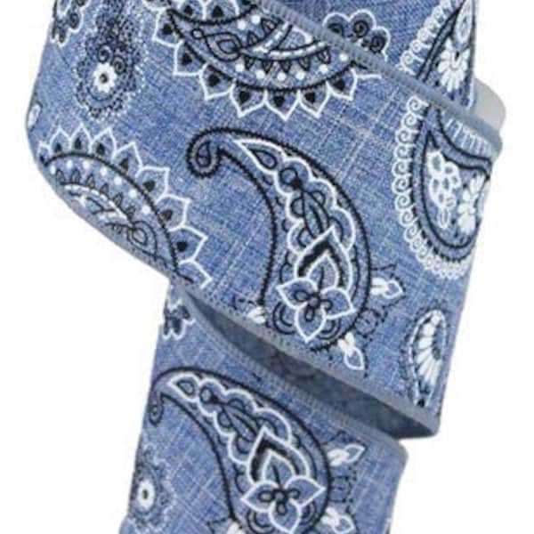 Paisley Ribbon - Etsy