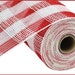 10.5" Cotton Check Deco Mesh: Red & White - RY830749 - Etsy