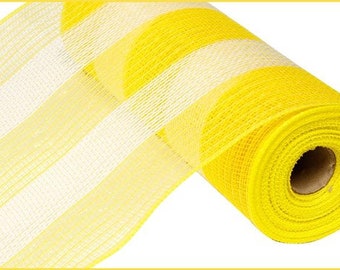 Wide Stripe Deco Mesh - Etsy