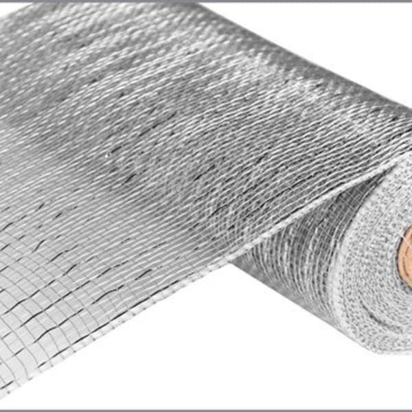 Silver Deco Mesh - Etsy