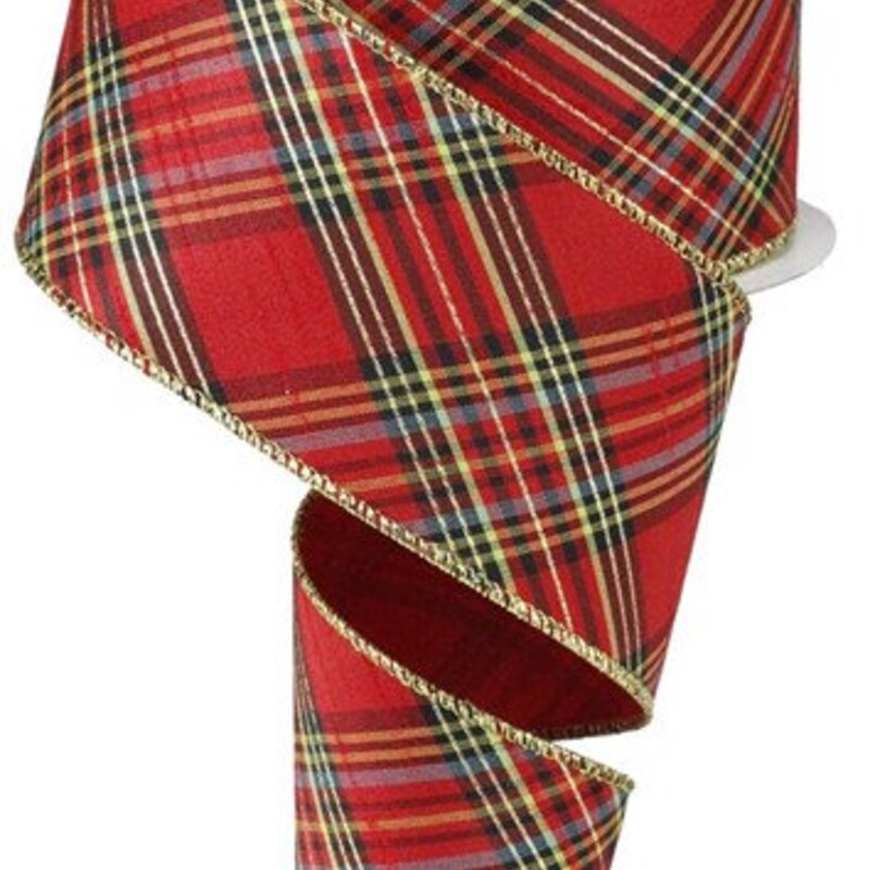 Christmas Tartan Ribbon - Etsy