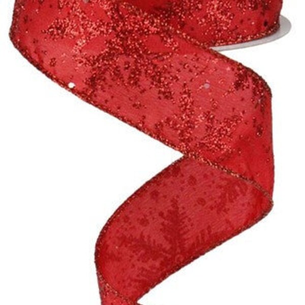 Wide Christmas Ribbon - Etsy