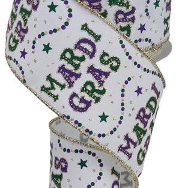 Mardi Gras Ribbon - Etsy