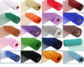 21 SKY BLUE SHIMMER Mesh 10yds Blue Mesh Metallic - Etsy