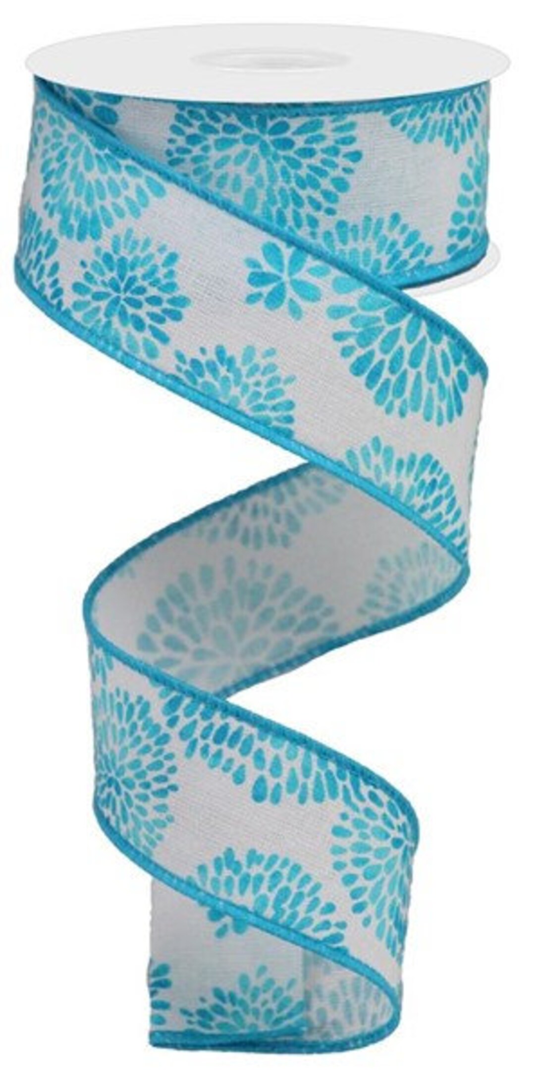 Color Bursts Spring Easter Wired Ribbon, Wired Wreath Ribbon, Ribbons ...