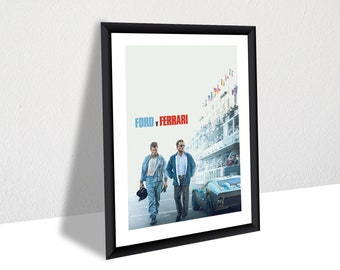 Ford Ferrari Movie Poster - Etsy