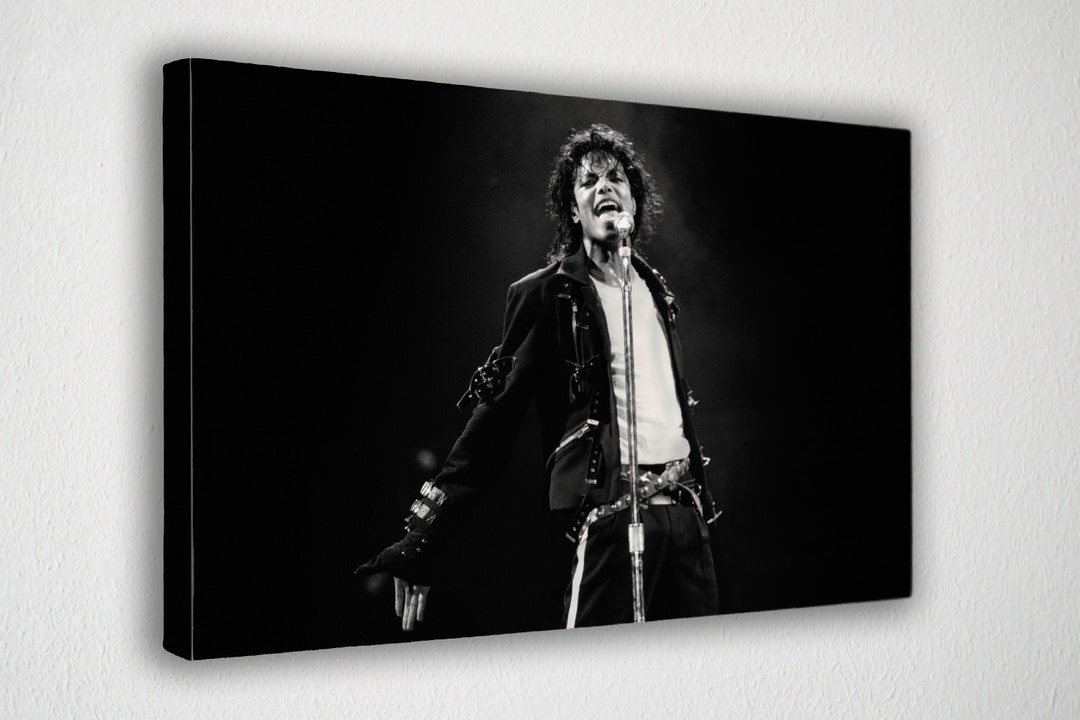 Michael Jackson Canvas Poster Wall Art Premium Canvas High Quality Wall ...