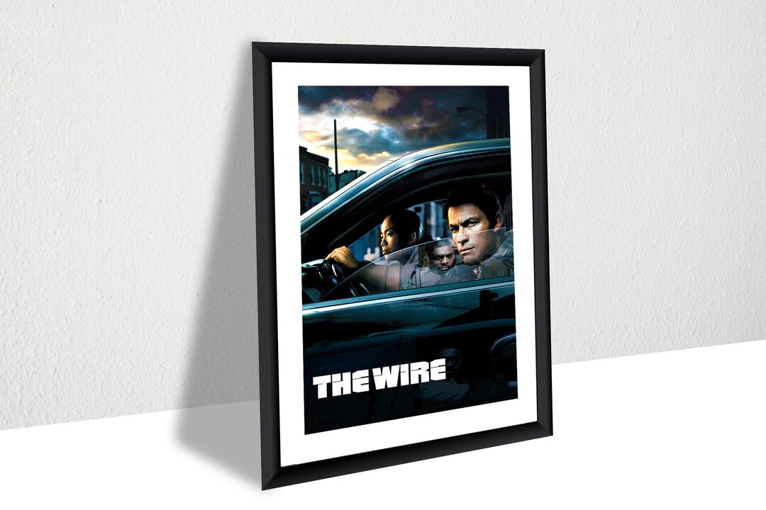 The Wire Poster – Crime Drama TV Show Canvas Wall Art - Etsy