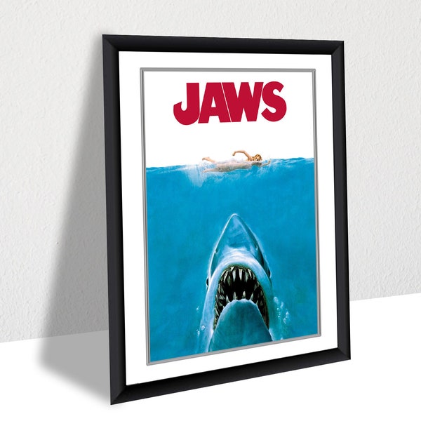 Jaws Canvas - Etsy