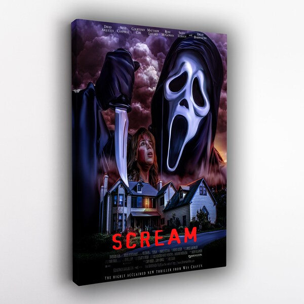 Scream 3 Movie Poster - Etsy