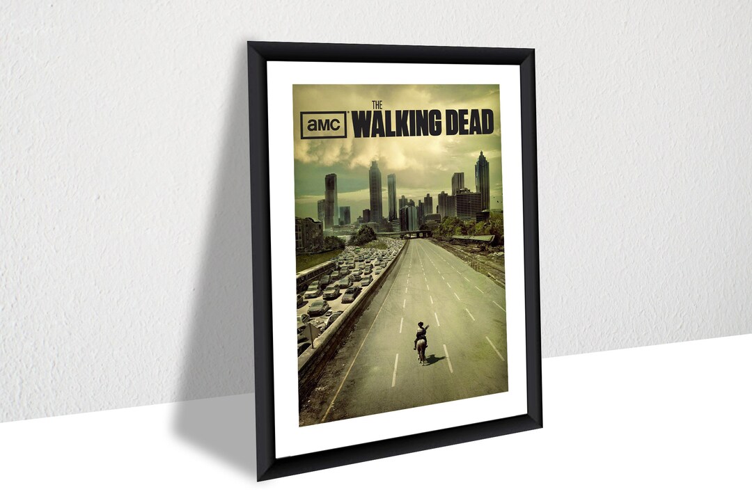The Walking Dead TV Series Poster Canvas Print, Wall Art, Wall Decor ...