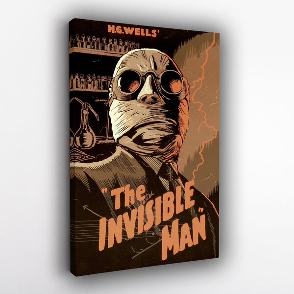 Invisible Man Vintage Poster - Etsy