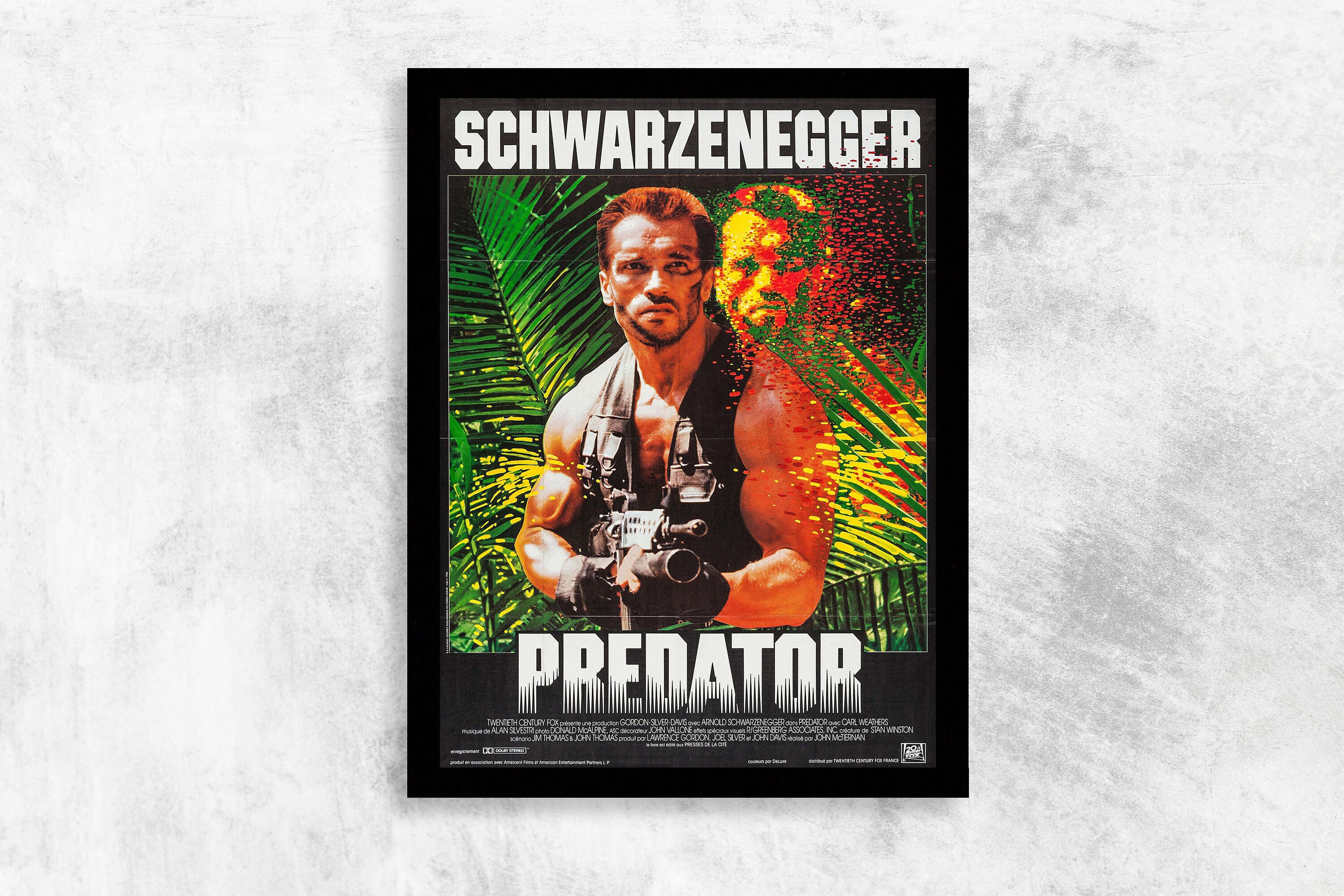 Predator Poster | Arnold Schwarzenegger Print