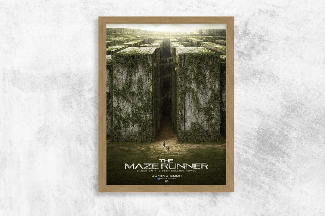 The Maze Runner Poster Framed | Newt Poster | Dylan O'brien Poster ...