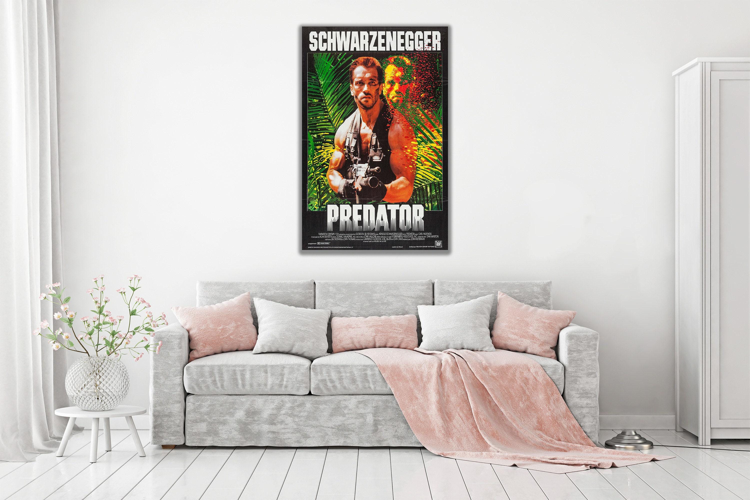 Predator Poster – Arnold Schwarzenegger 80s Sci-fi Movie Wall Art - Etsy