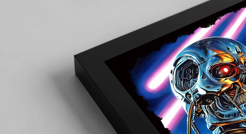 The Terminator Movie Poster | Sci-fi Film Wall Art | Arnold ...