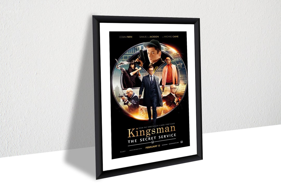 Kingsman the Secret Service Movie Poster Canvas Print, Wall Art, Wall ...