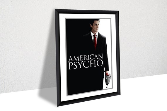 American Psycho Movie Poster No.2 2000 Canvas Poster Wall - Etsy