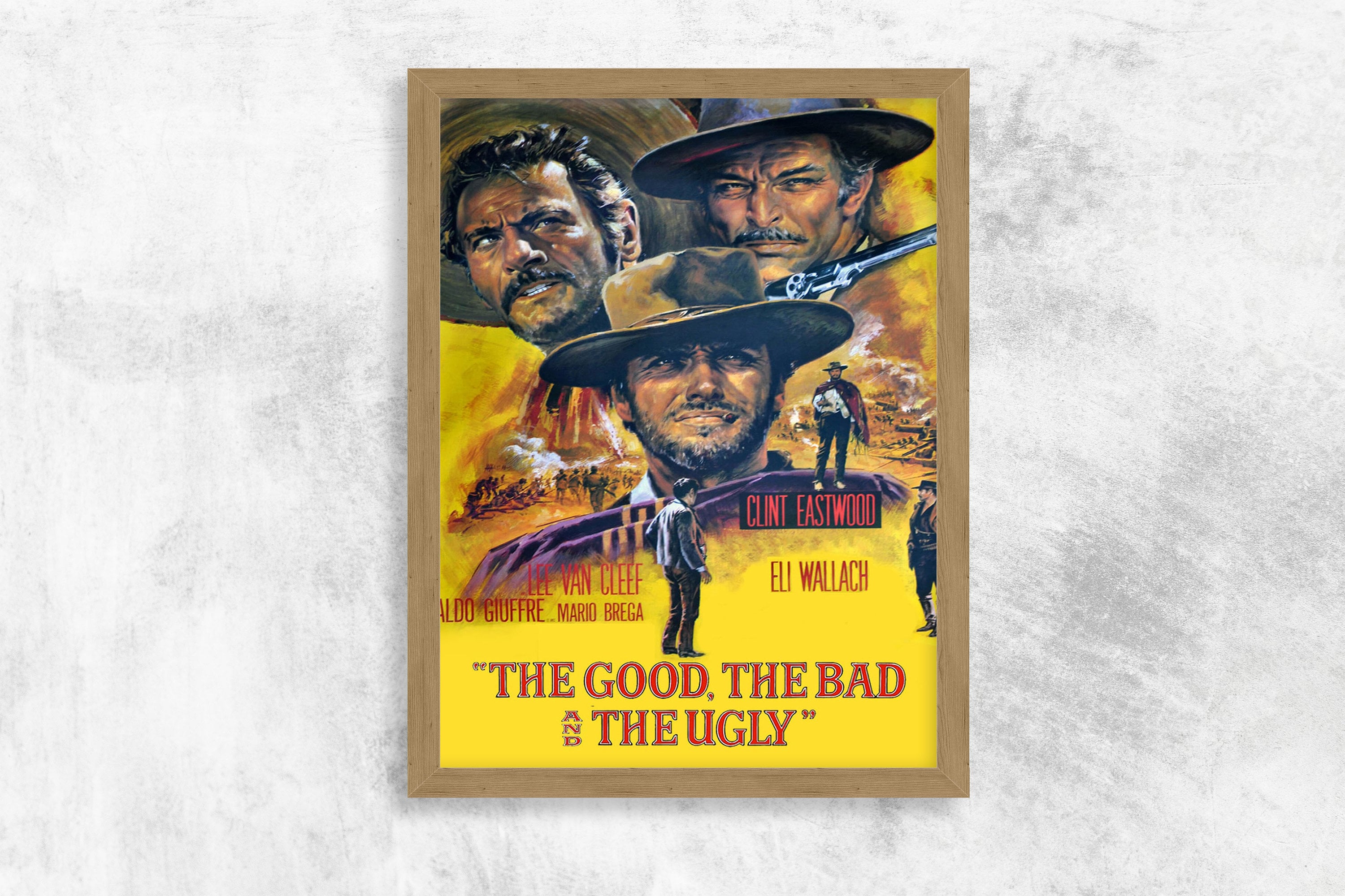 Clint Eastwood The Good The Bad And The Ugly Poster