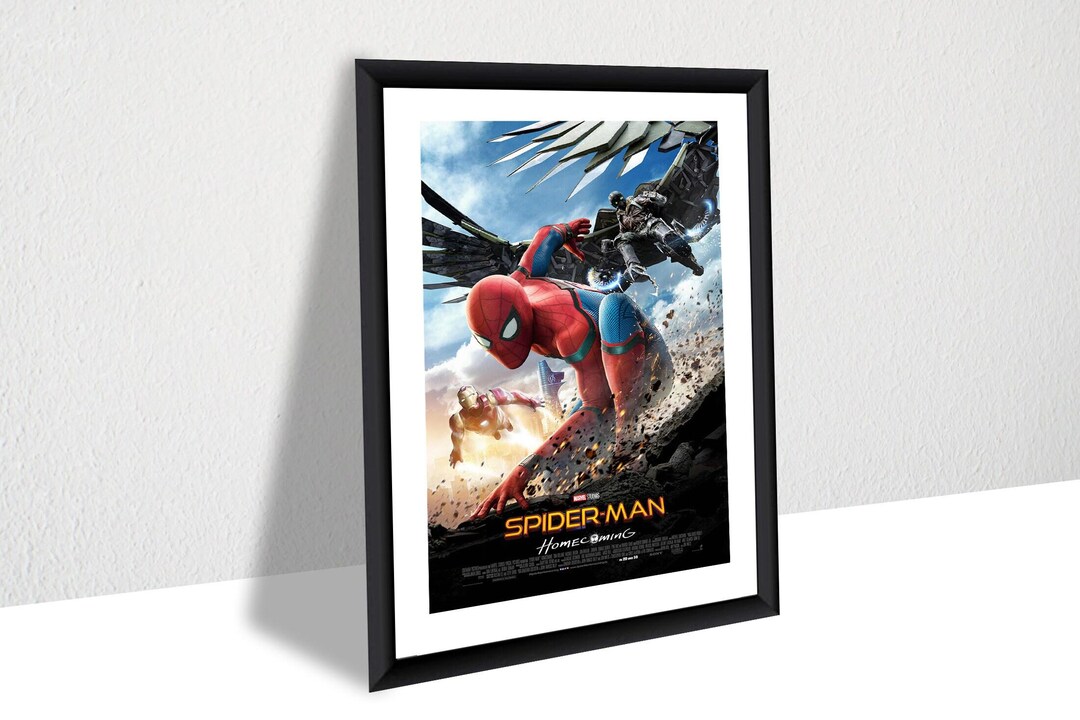 Spiderman Homecoming Poster, Marvel Superhero Wall Art, Peter Parker ...