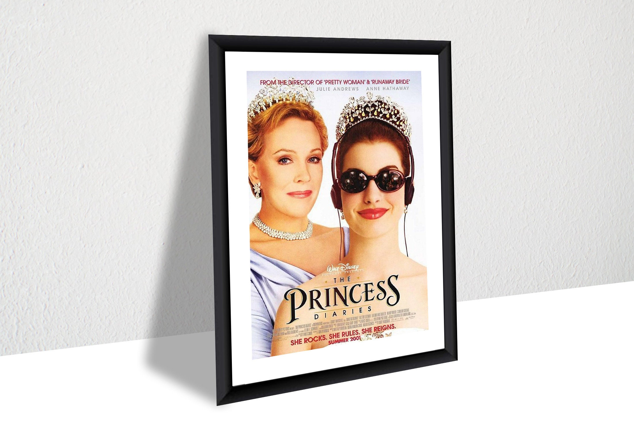 Princess Diaries Wall Art Movie Poster Canvas Print Wall Art - Etsy