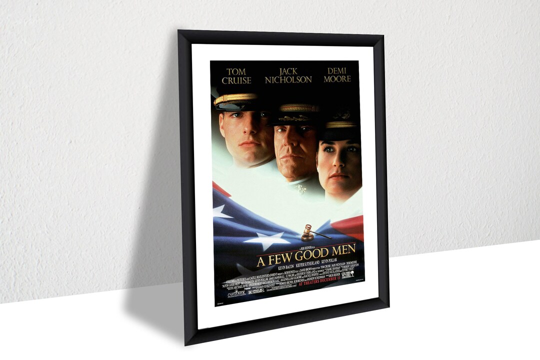 A Few Good Men Movie Poster Canvas Print, Wall Art, Wall Decor, Canvas ...