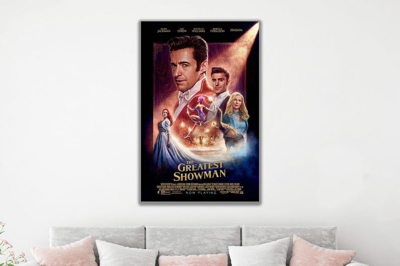 The Greatest Showman Poster – Hugh Jackman Musical Movie Wall Art - Etsy