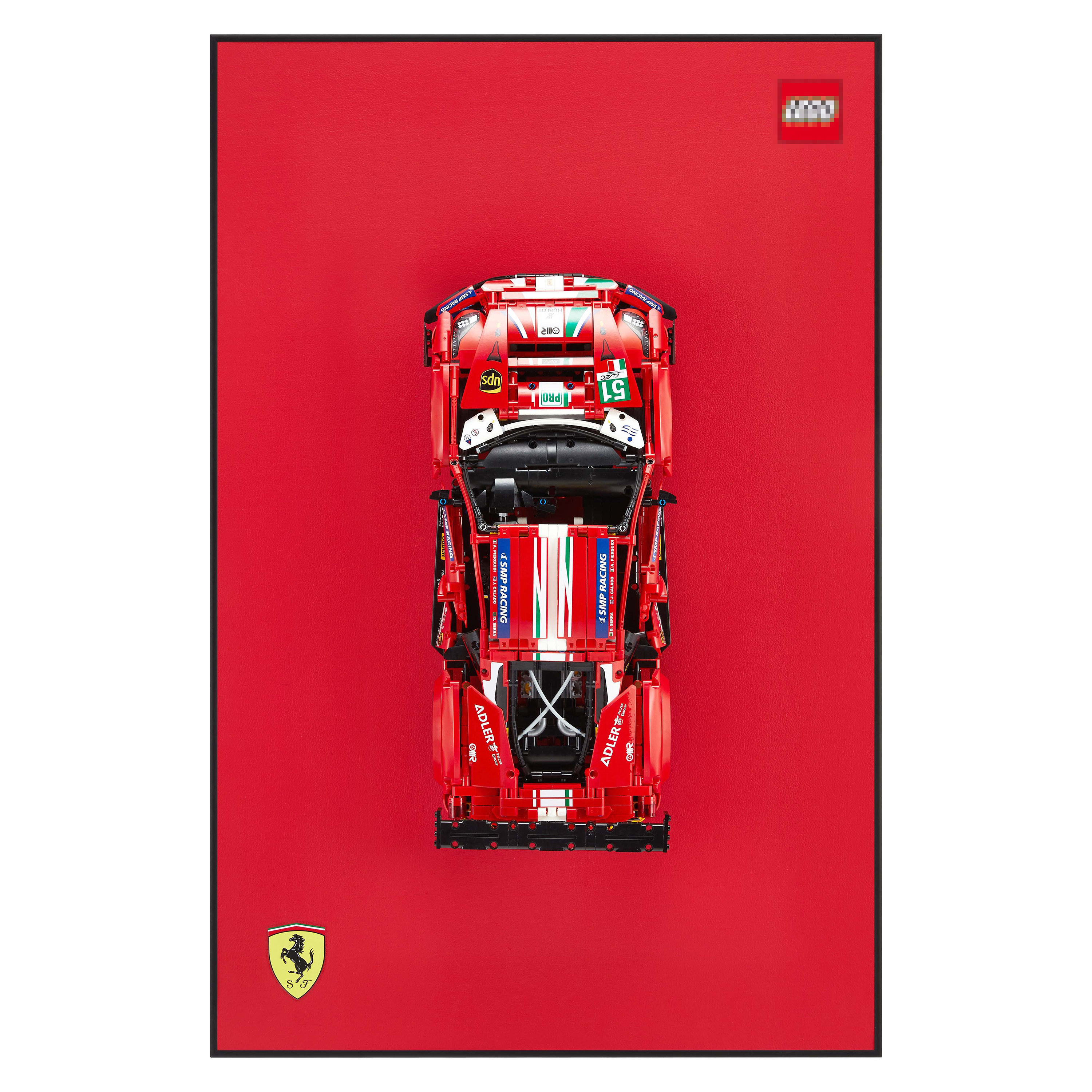 Classic Leather Wall Mount Display for LEGO® Technic™ Ferrari - Etsy