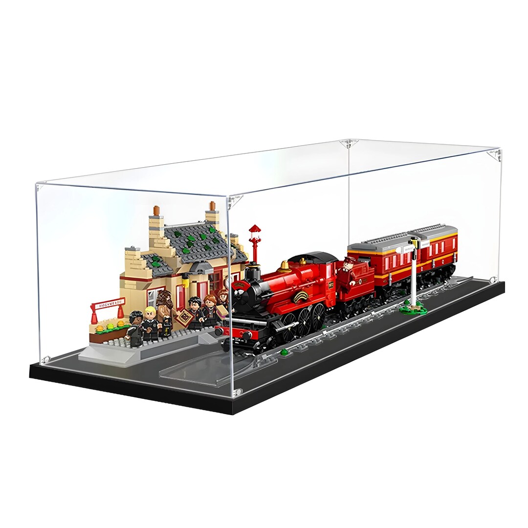 Acrylic Display Case for LEGO® Hogwarts Express ™ Train Set With ...