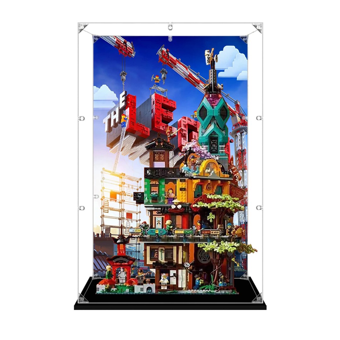 Acrylic Display Case for LEGO® NINJAGO® City Gardens 71741 - Etsy