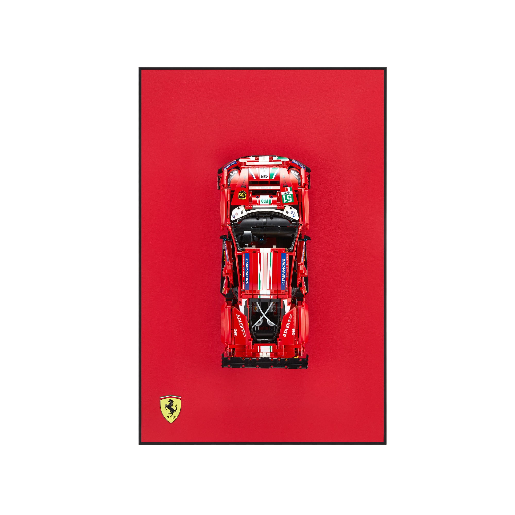 Classic Leather Wall Mount Display for LEGO® Technic™ Ferrari - Etsy