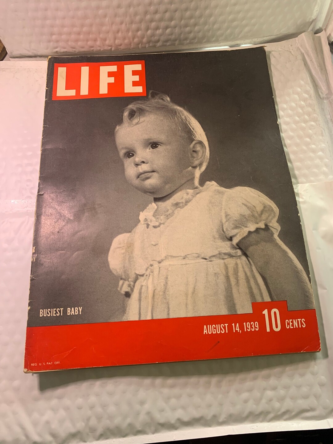 Life Magazine 1939 Busiest Baby - Etsy