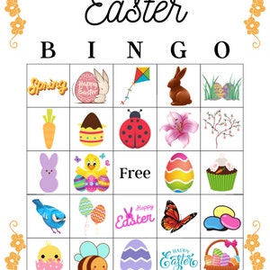 Easter Bingo - Etsy