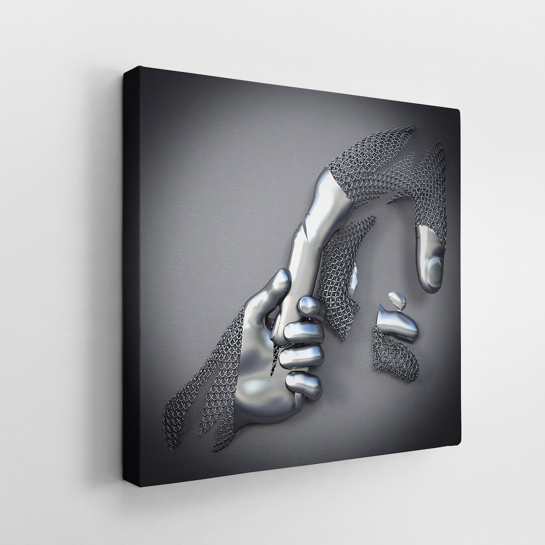 Canvas Wall Art, Hand Design Art Print , Modern Stunning Wrapped Canvas ...
