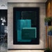 Mark Rothko Black Turquoise Canvas Art, Abstract Canvas Wall Art ...