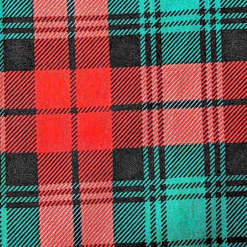 Red Green Fabric - Etsy