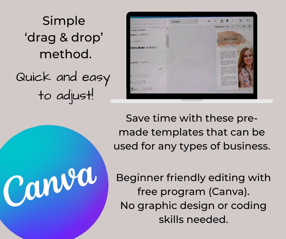 Ebook Canva Templates, Editable Workbook, Coach Lead Magnet, Opt-in ...