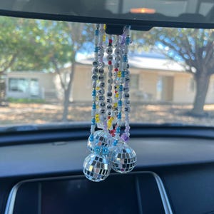 TS Personalized Mirrorball Car Charm - Etsy