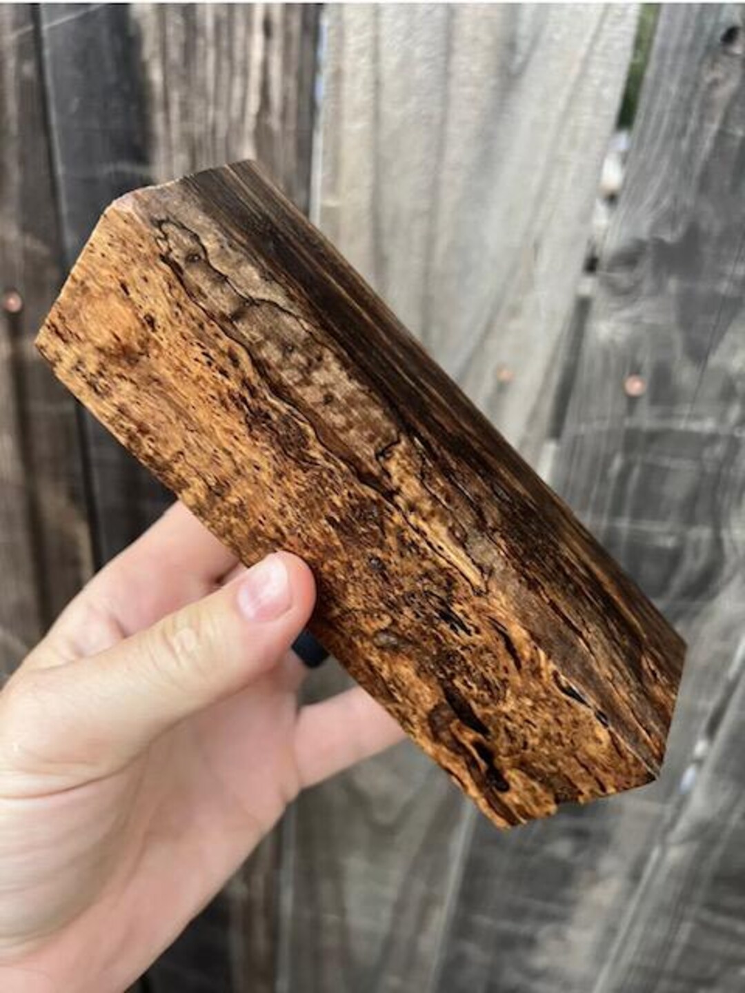 Stabilized Spalted Walnut - Duck Calls, Pen Blanks, Knife Scales - Etsy