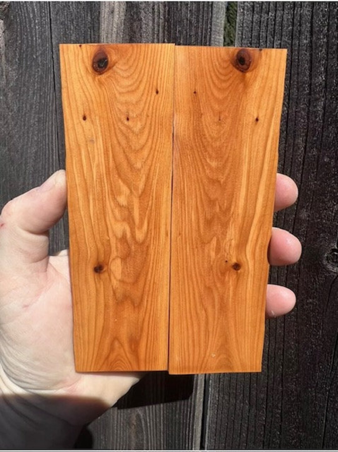 Stabilized Pacific Yew Knife Scales 1/4 - Etsy
