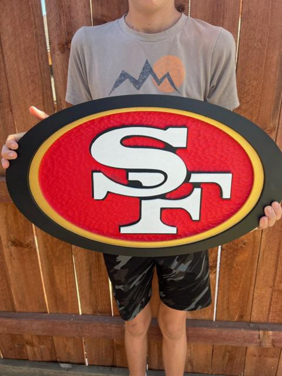 San Francisco 49ers Logo Sign. Man Cave, Birthday Gift, Bar Decor ...