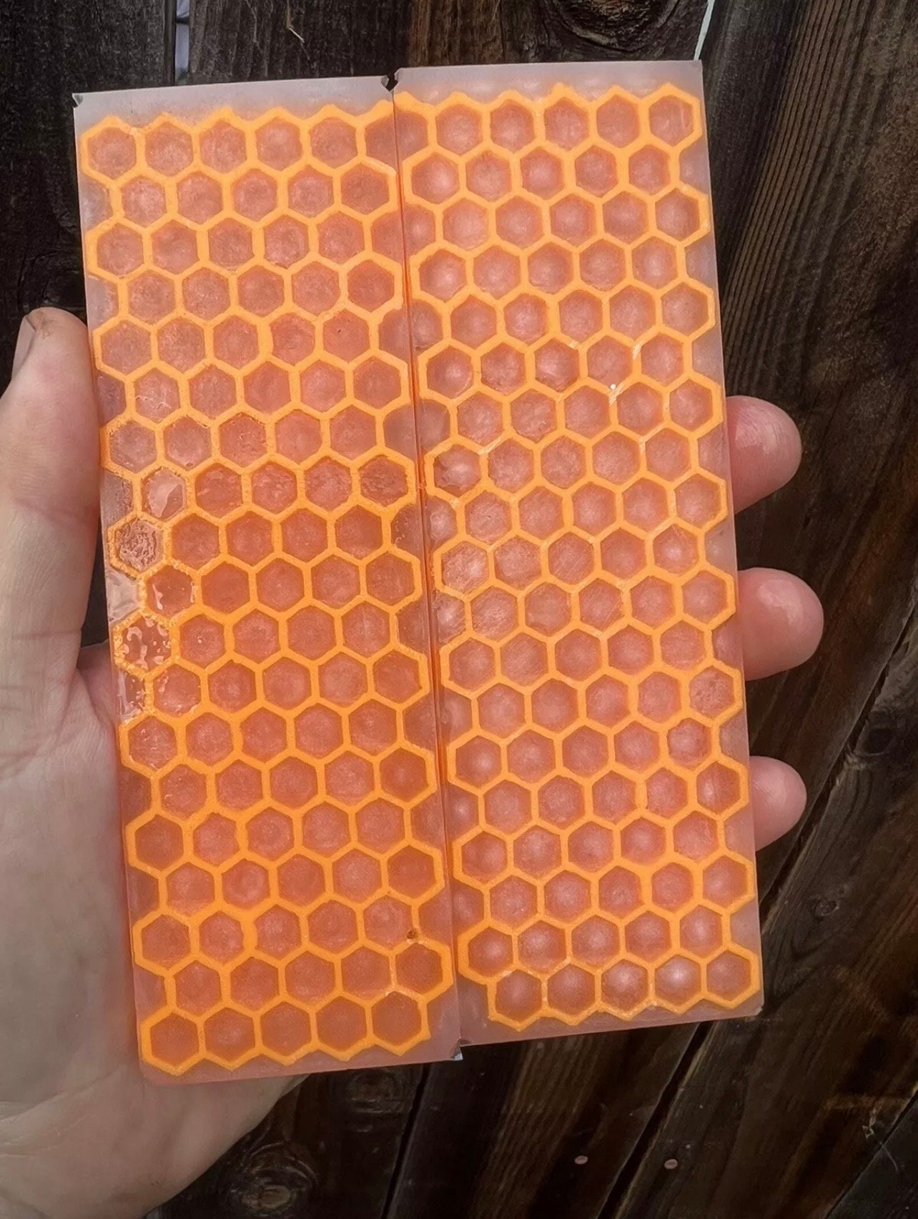 Knife Scales 3D Printed Honeycomb Scales - Etsy