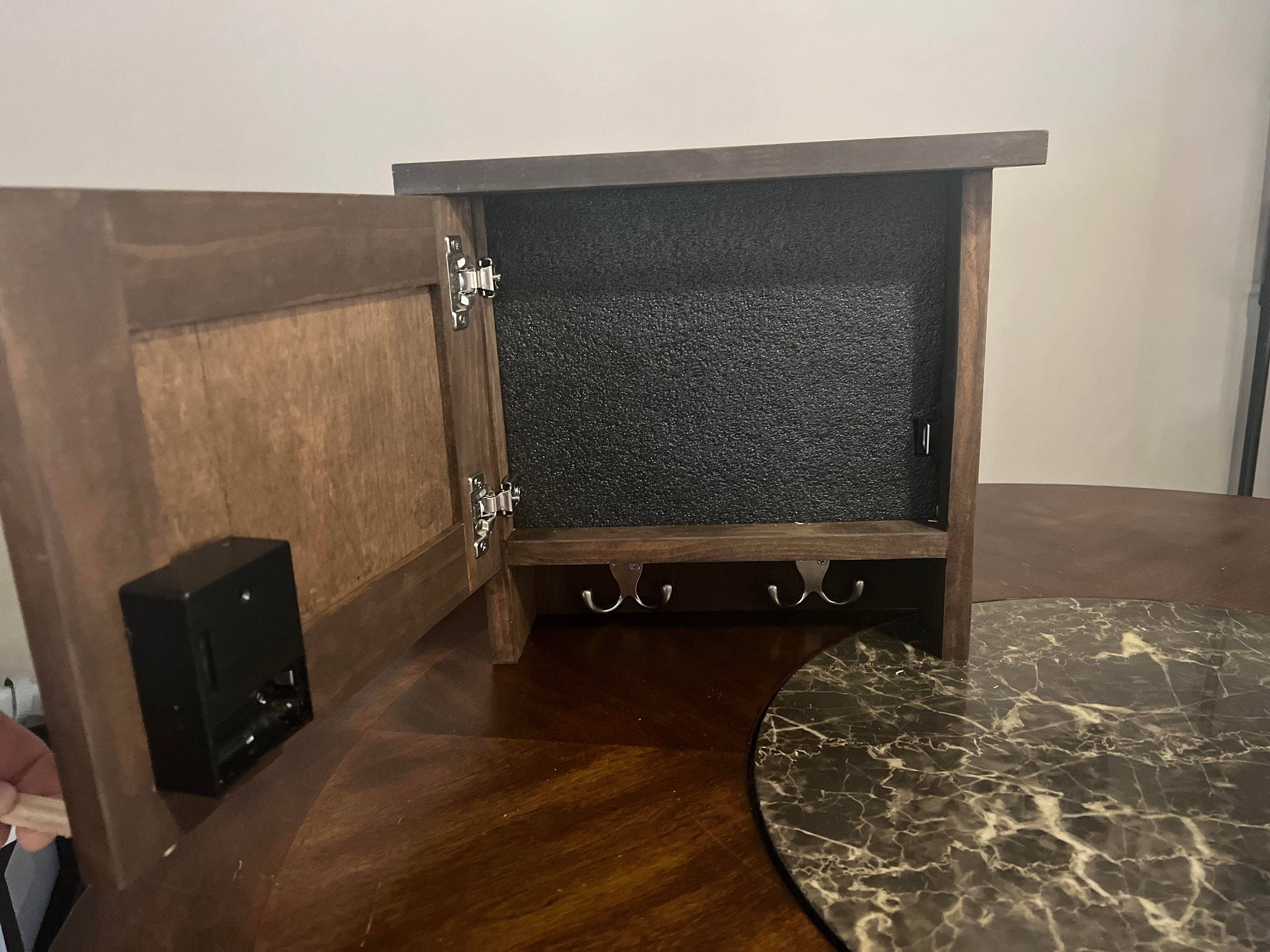 Concealment Wall Shelf, Gun Holder, Coat Rack - Etsy