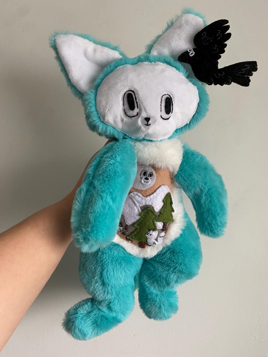 Hilda Inspired Handmade Cat Plush - Etsy Canada