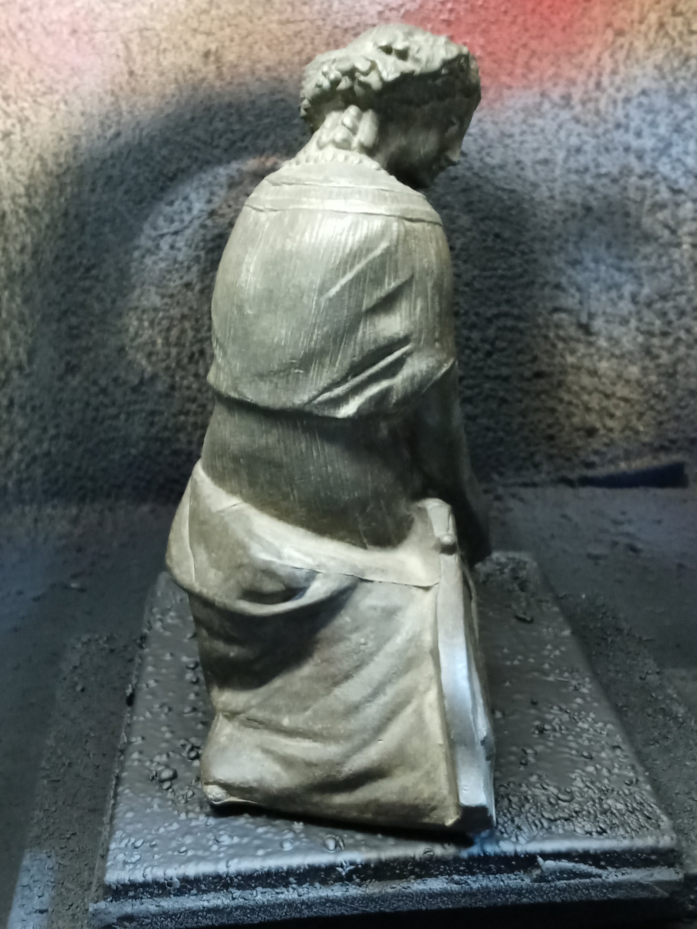 Spelter Clock Topper, Woman With Lyre, Original Finish - Etsy