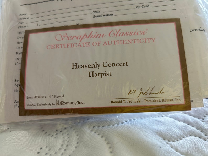 Seraphim Angel Heavenly Concert - Etsy
