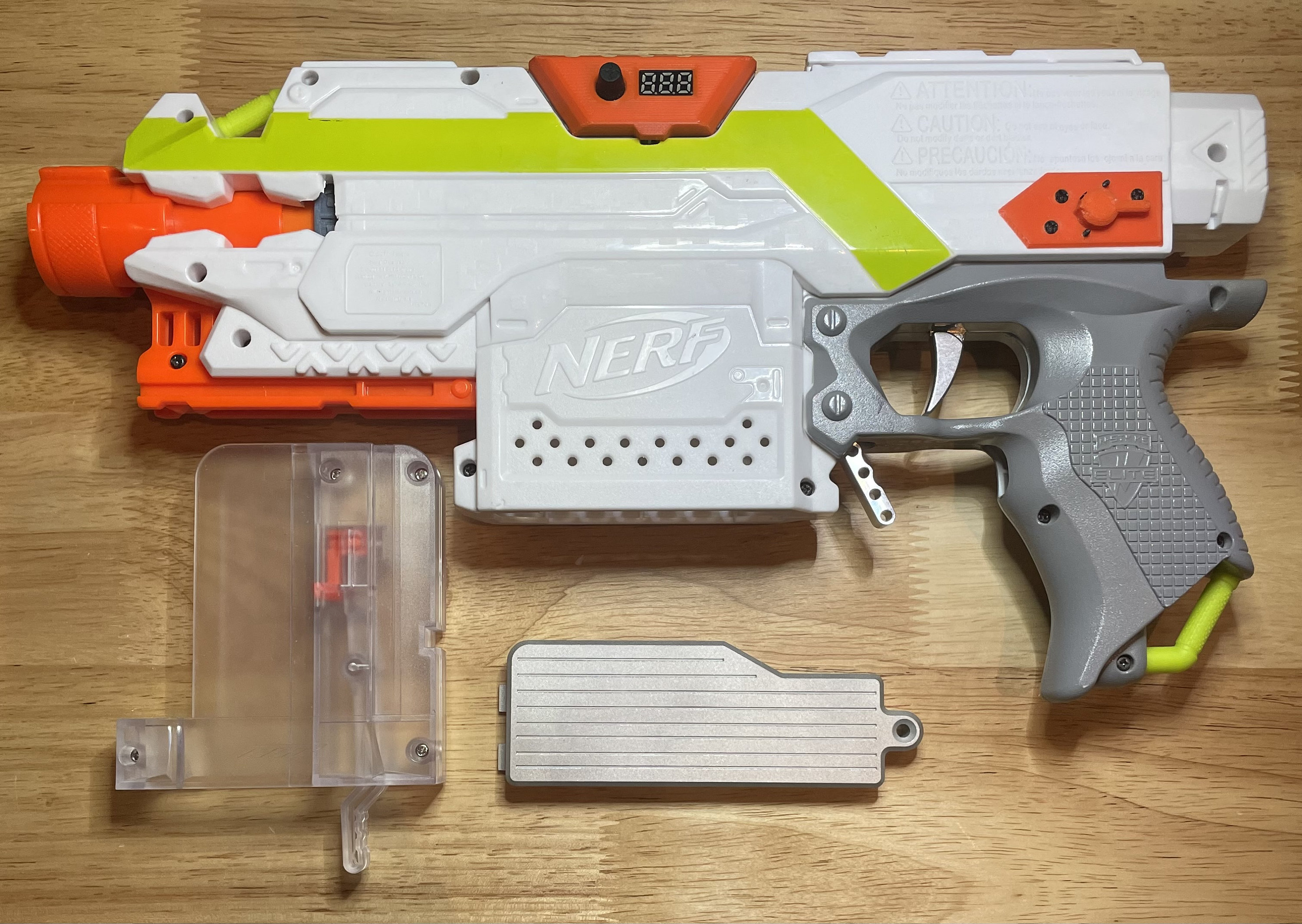 Modified Select-fire Short Dart Nerf Stryfe - Etsy