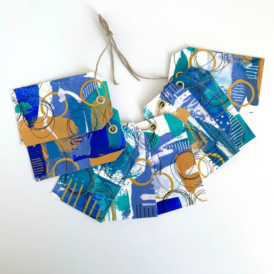 Gift Tags, Hand Painted Gift Tags, Unique Gift Tags, Handmade Gift Tags ...