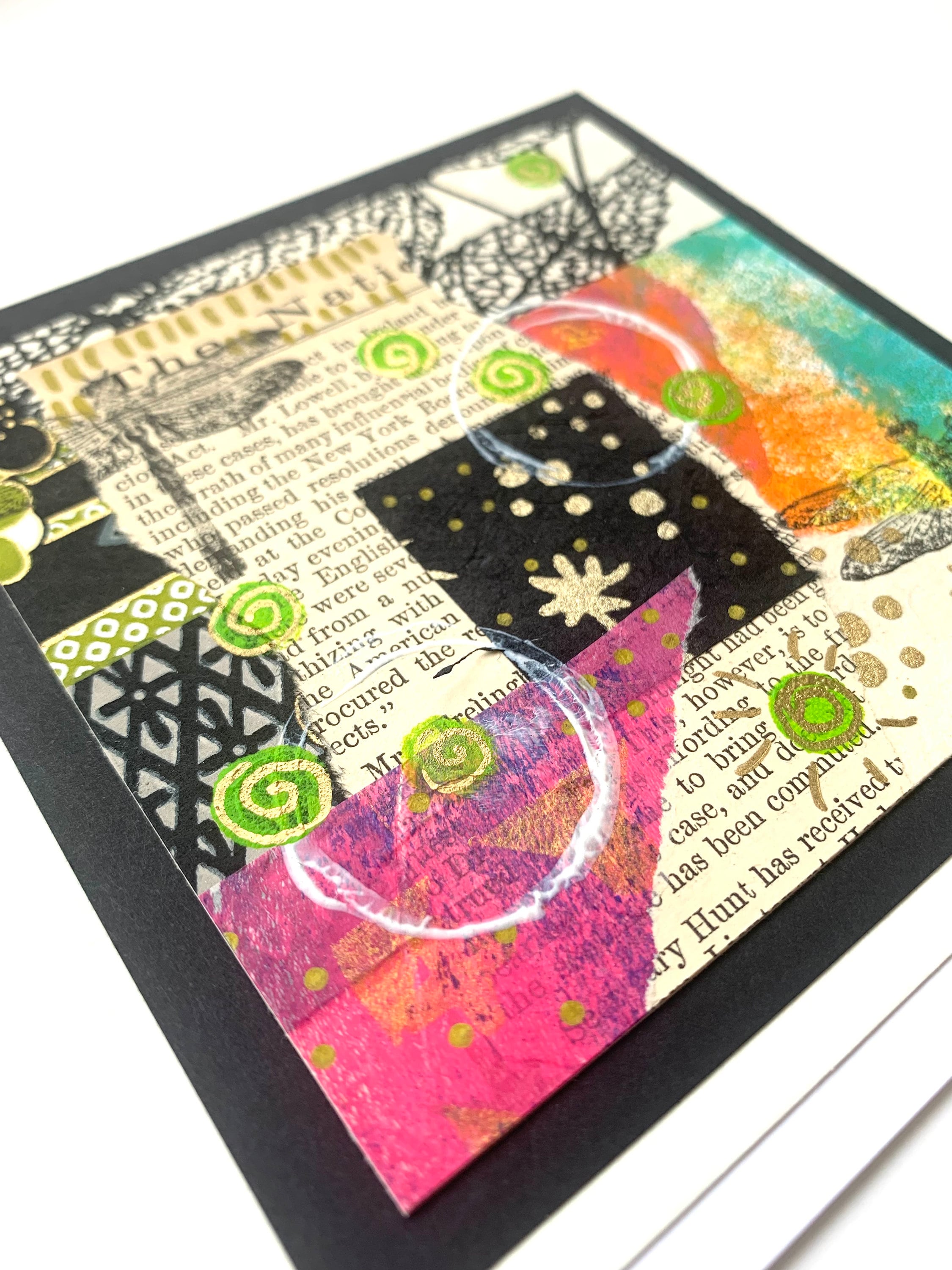 Birthday Card, Handmade Card, All Occasion Card, Blank Card, Mixed ...